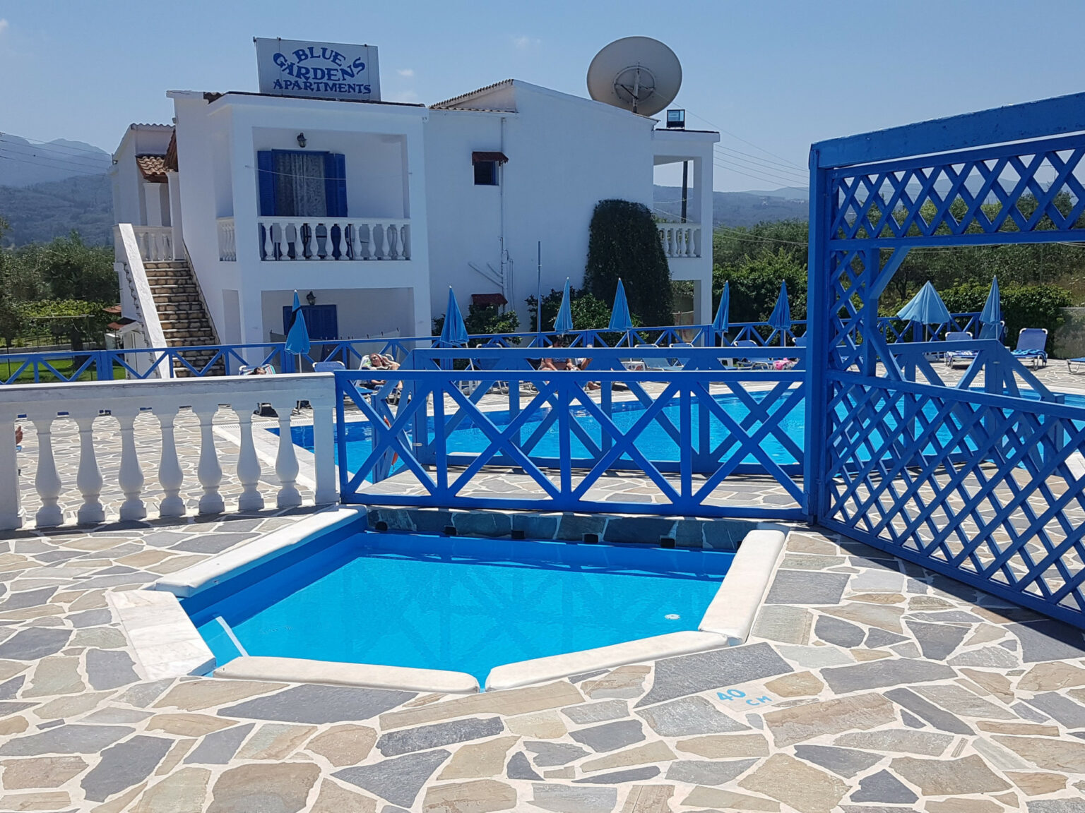 Facilities - Blue Gardens Apartments - Roda, Corfu